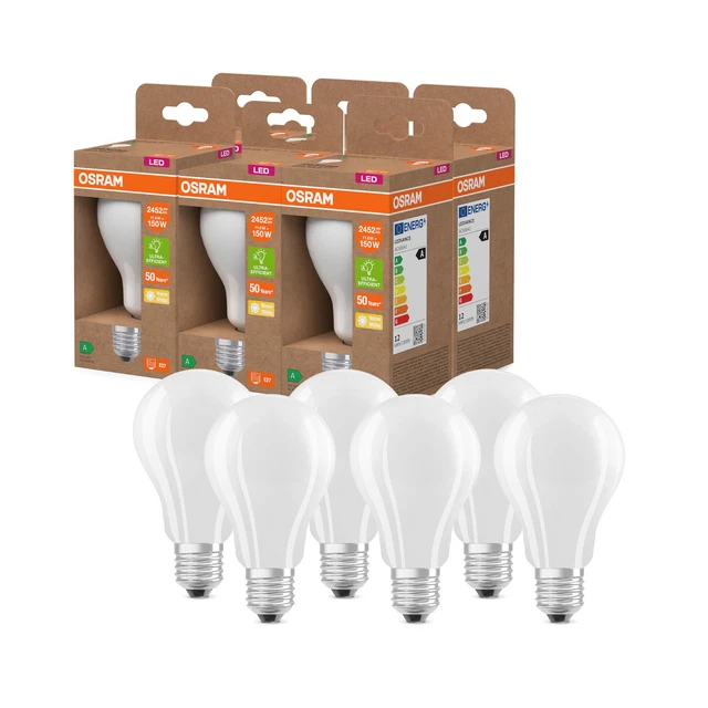 OSRAM LAMPADA LED a forma classica di mini candela, con filamento LED ...