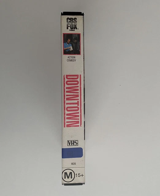 DOWNTOWN [VHS] CBS Fox Video Big Box Ex-Rental Tape Action Comedy 1990 EUR 10,81 - PicClick FR
