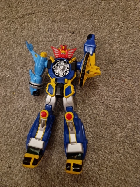 POWER RANGERS NINJA Storm Mini Megazord 6" Figure 2002 Bandai £5.00 ...