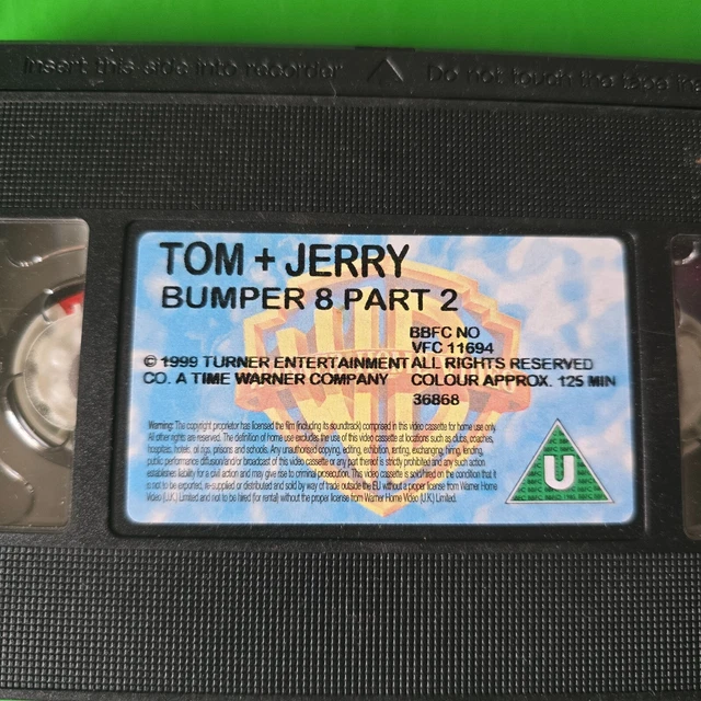 TOM AND JERRY Bumper Collection 8 VHS £15.00 - PicClick UK