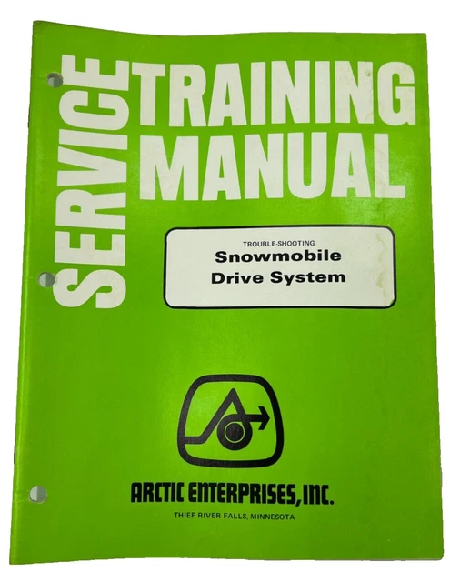 ARCTIC CAT TROUBLE-SHOOTING Snowmobile Drive System Service Training ...