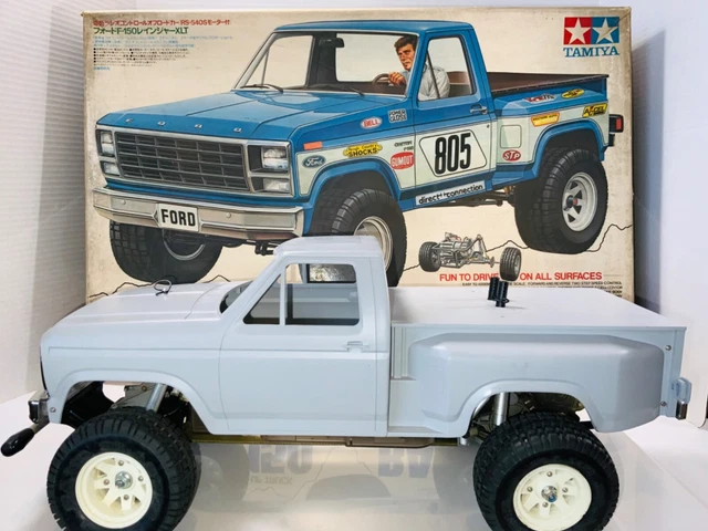VINTAGE TAMIYA FORD F150 Ranger XLT - 1981 - Avec boîte - 58027 ...
