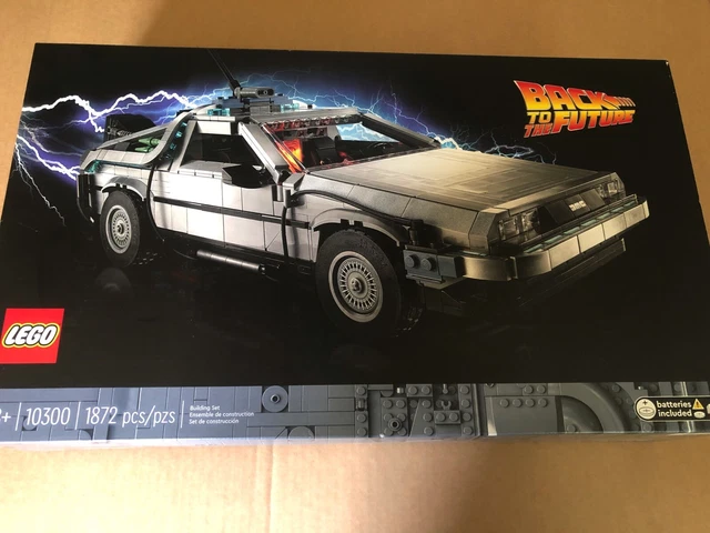 LEGO BACK TO THE FUTURE DeLOREAN TIME MACHINE Kit #10300 NEW IN HAND ...