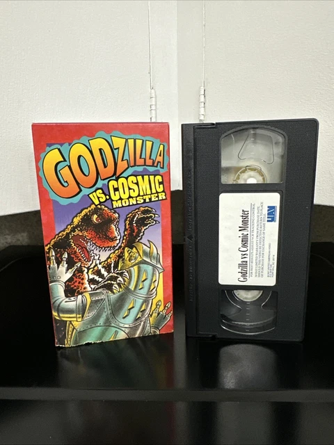 1989 GODZILLA VS. Cosmic Monster VHS Rare Cover Version £13.52 ...
