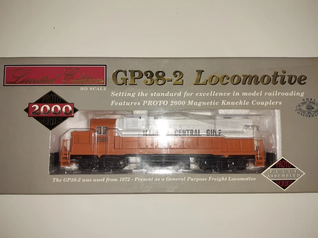 HO GP39-2 &ILLINOIS-CENTRAL-GULF #9569" PROTO 2000 Serie limitée EUR 69 ...