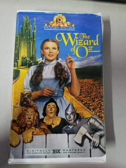 WIZARD OF OZ vhs tape MGM/UA Family Entertainment Clamshell £2.16 ...