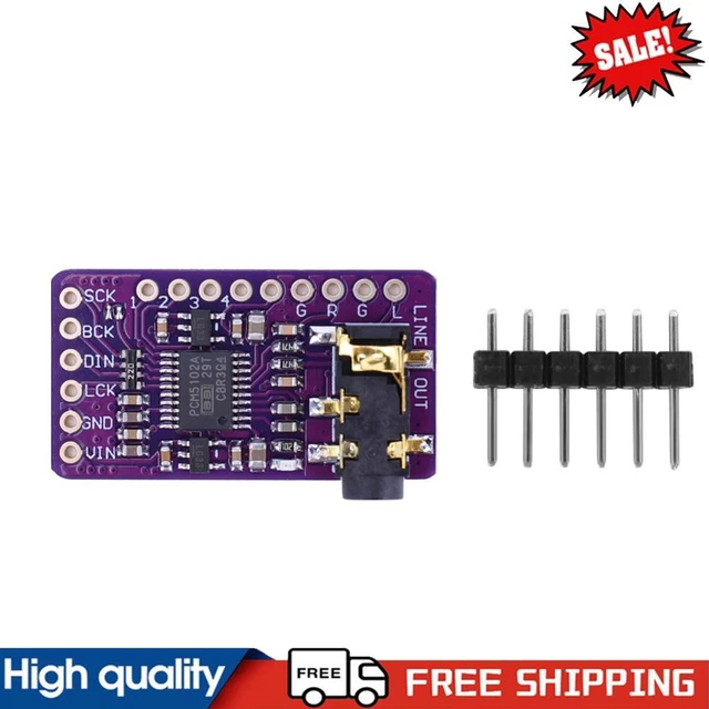 INTERFACE I2S PCM5102A DAC Decoders Useful DAC Decoder Module for ...
