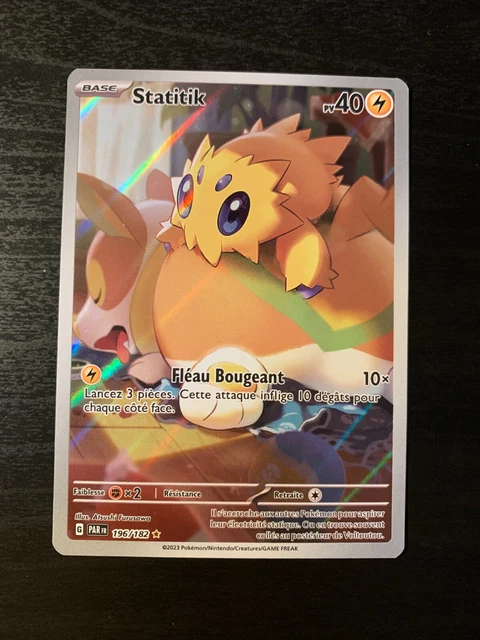 CARTE POKÉMON STATITIK 196/182 PAR Ecarlate & Violet Faille Paradoxe FR NEUF EUR 14,85 - PicClick FR