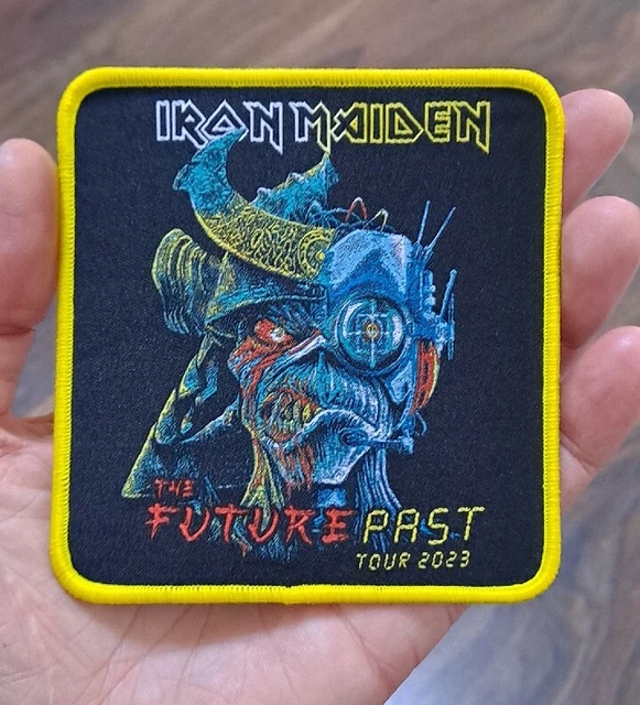 IRON MAIDEN ORIGINAL Official PATCH 2023 Future Past Tour Woven SOLD OUT New EUR 6,40 - PicClick IT
