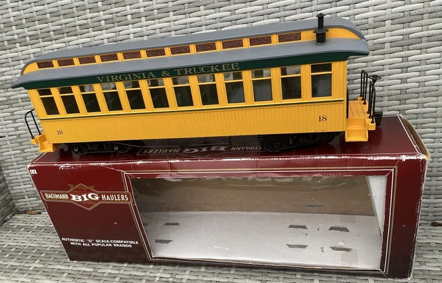 BACHMANN 97238 JACKSON Sharp Passenger Car Coach Virginia & Truckee G ...