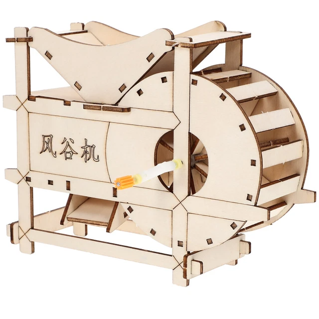 MACHINE MODEL THRESHING Experiment Hand Crank Generator Science £8.68 ...