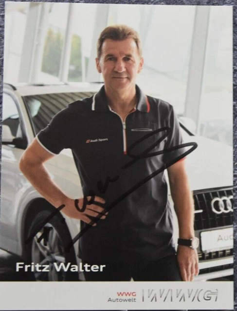 FRITZ WALTER, VFB Stuttgart, Autogrammkarte, signiert EUR 1,99 ...