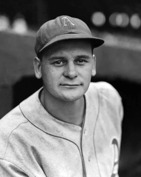 ROBERT L JOHNSON of the Philadelphia Athletics in 1939 Baseball Old ...