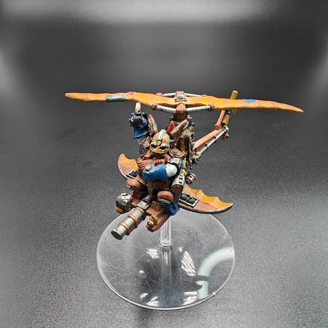 GAMES WORKSHOP WARHAMMER Dwarfs Dwarven Gyrocopter Metal Siege Engine ...