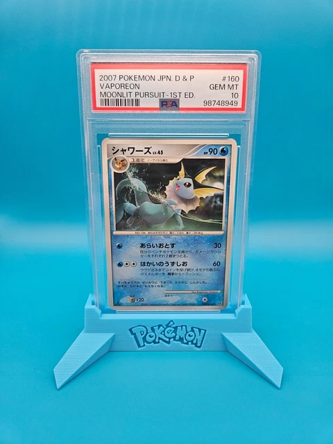 (LOW POP 7) Vaporeon PSA 10 Japanese Pokemon DP4 Moonlit Pursuit DPBP#160 £94.27 - PicClick UK