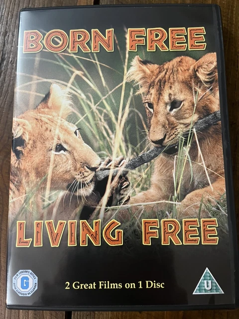 BORN FREE / Living Free (DVD, 2004) VirginiaMcKenna, Bill Travers £1.00 ...
