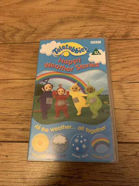 TELETUBBIES - HAPPY Weather Stories (VHS TAPE 2002) £11.99 - PicClick UK