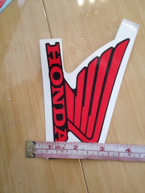 HONDA WING MARK Decals,Emblem,Stickers,Badges, Suit Fuel/Gas Tank, Side ...