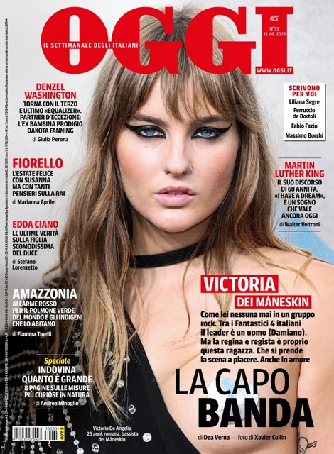 Victoria De Angelis Maneskin Oggi Italia N 35 2023 Eur 9 99 Picclick De