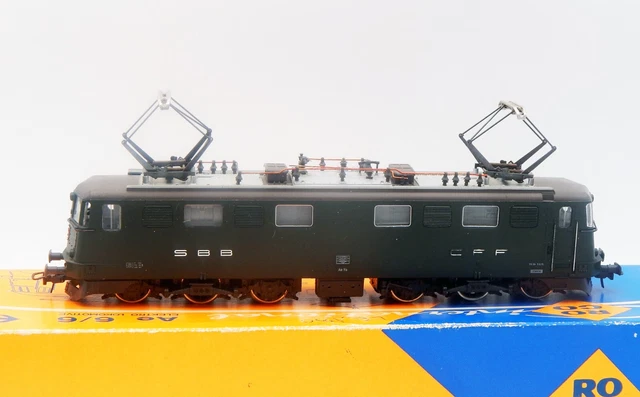 ROCO, MOTRICE ELECTRIQUE Ae 6/6 DE LA SBB CFF, PARFAITE EN BOITE, 4195 EUR 61,00 - PicClick FR