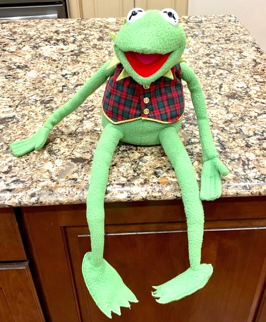 MUPPETS KERMIT THE Frog Plush Eden Toys Jim Henson's 24 MUPPETS KERMIT THE Frog Plush Eden Toys Jim Henson's 24