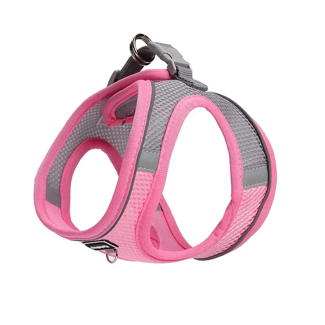 DOG HARNESS FOR Small Dogs Adjustable Puppy Cat Harness Vest French ...