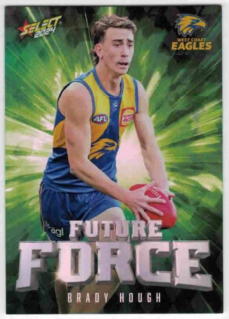 2024 SELECT AFL Footy Stars - BRADY HOUGH - Future Force GREEN ⭐#080 ...