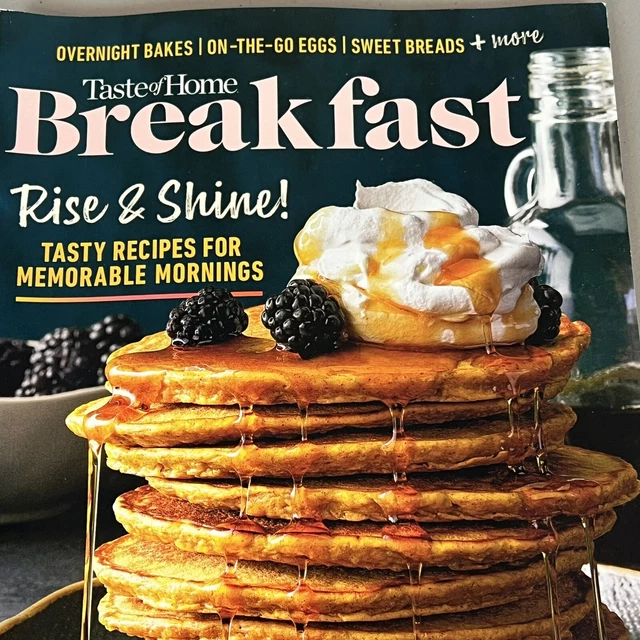 TASTE OF HOME Breakfast Rise & Shine Recipes Magazine Issue New £7.45 ...