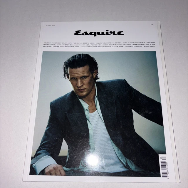 MATT SMITH-ESQUIRE MAGAZINE Autumn 2022-House Of Dragon-Doctor Who £11. ...