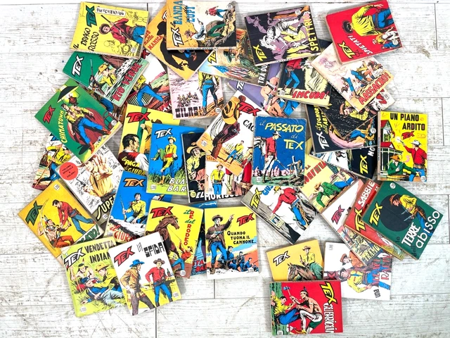 GRANDE RARO LOTTO 41 Tex Willer 200 Lire Fumetto Collezione Gian Luigi ...