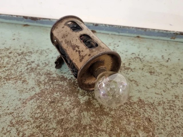 VINTAGE CAR INSPECTION LAMP RARE EARLY 1930,s EXAMPLE NICE AUTOMOBILIA ...