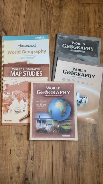 ABEKA 9TH GRADE World Geography Teacher /Student Book Lot £28.12 ...
