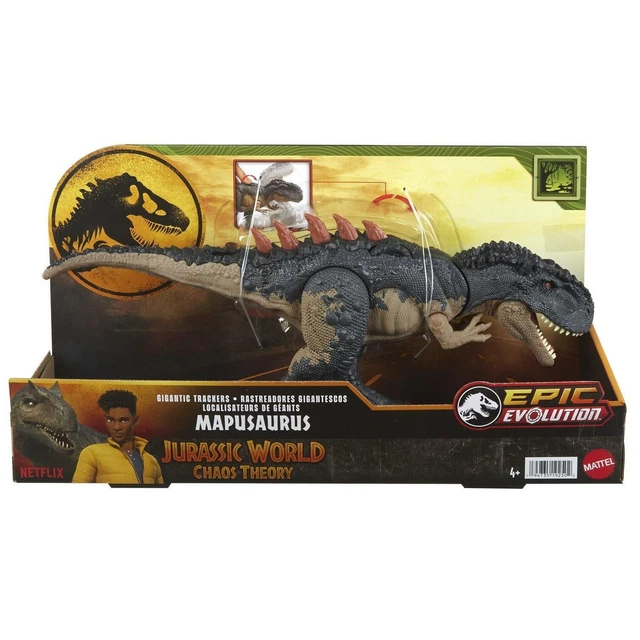 JURASSIC WORLD CHAOS Theory Gigantic Trackers Mapusaurus - Epic ...