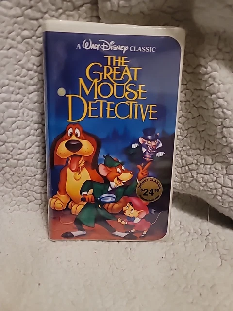THE ADVENTURES OF the Great Mouse Detective (VHS, 1992) Disney Brand ...
