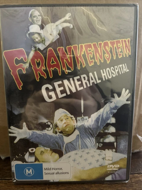 FRANKENSTEIN GENERAL HOSPITAL DVD 80's Horror Comedy B Movie Sealed ...