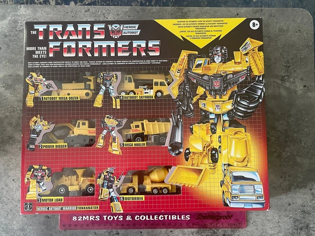 FIGURINE TRANSFORMERS GENERATIONS Devastator Mash-Up Tonkanator ...