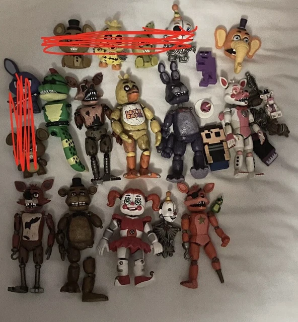 FIVE NIGHTS AT Freddys fnaf action figures funko -READ DESCRIPTION- £69 ...