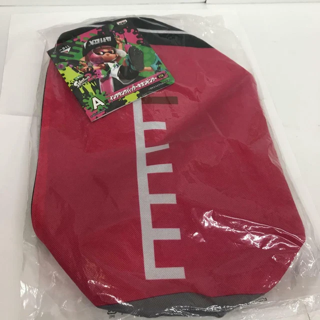 ICHIBAN KUJI SPLATOON 2 A Prize Ink Tank Bag Neon Pink £108.31 ...