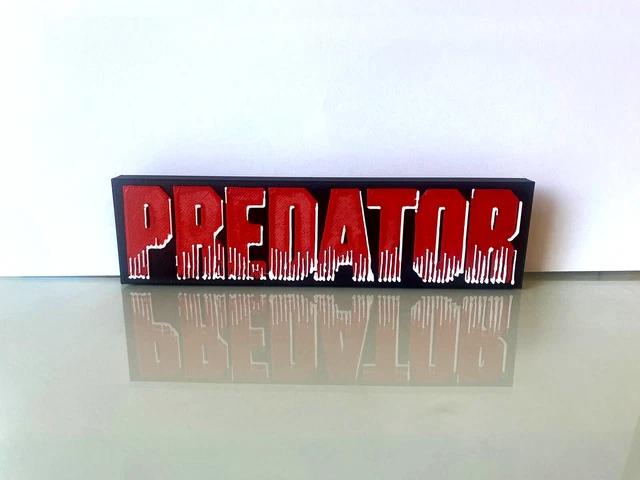 PREDATOR LOGO ARNOLD Schwarzenegger Elite Paramilitary Rescue Team ...