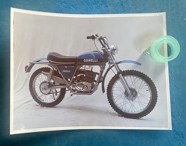 RARA ORIGINALE PHOTO Press MOTO GARELLI 50 GT Junior del 1972 EUR 20,00 ...