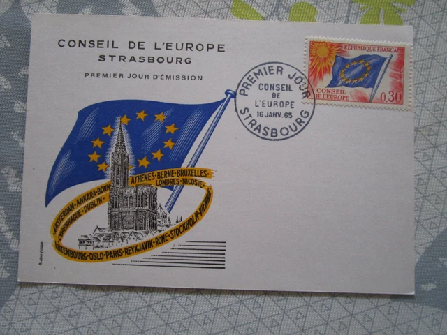 CARTE MAXIMUM FRANCE conseil de l'europe strasbourg EUR 2,50 - PicClick FR