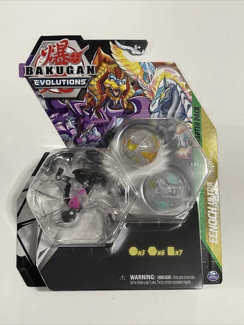NEW BAKUGAN EVOLUTIONS Platinum Eenoch Ultra Diamond Starter Pack Neo Pegatrix EUR 25,52 ...