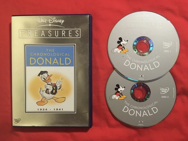 WALT DISNEY TREASURES DVD Chronological Donald Duck 1934 to 1941 Region ...