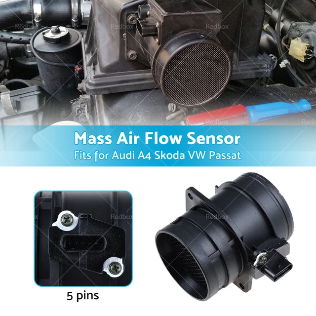 MAF MASS AIRFLOW Meter Sensor for Audi A4 A5 Q3 Q5 Q7 TT Skoda Octivia ...