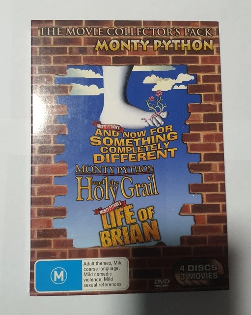 MONTY PYTHON MOVIE Collector's 4x DVD Set (3 Movies) - USED $4.50 ...