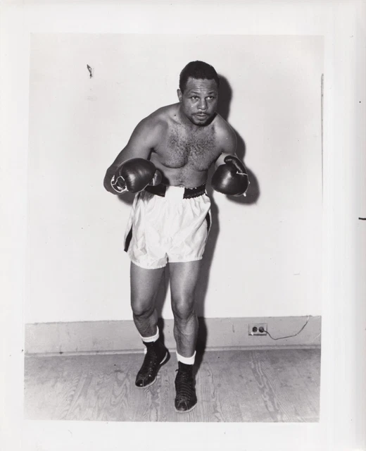 LOVELY 1950S RING Boxing Magazine Photograph of The Old Mongoose Archie ...