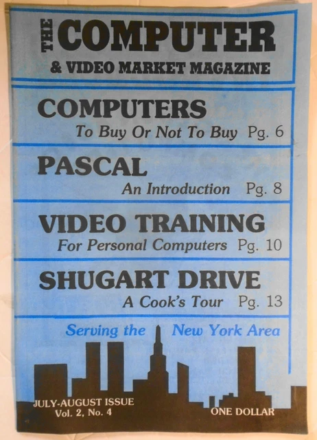 THE COMPUTER & Video Market Magazine, July-August 1982 £33.70 - PicClick UK