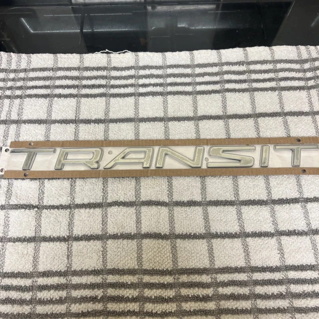 GENUINE FORD TRANSIT Custom Rear Door Name Plate Badge Emblem 2048156 £ ...