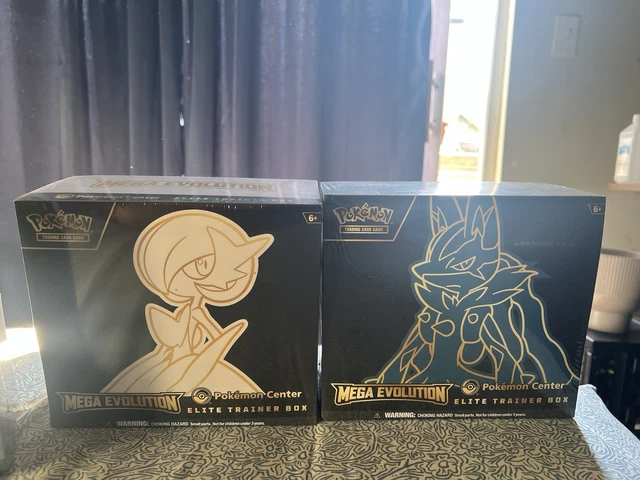 POKÉMON TCG MEGA Evolution Pokemon Center Elite Trainer Box ETB Set of ...