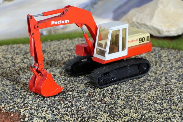 POCLAIN Raupenbagger 90 CK-B 1:50 EUR 50,00 - PicClick DE